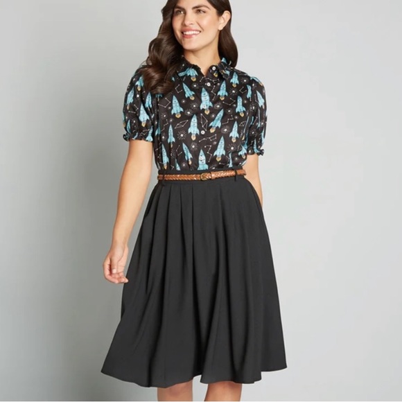 Modcloth | Skirts | Modcloth The Original Breathtaking Tiger Lilies ...